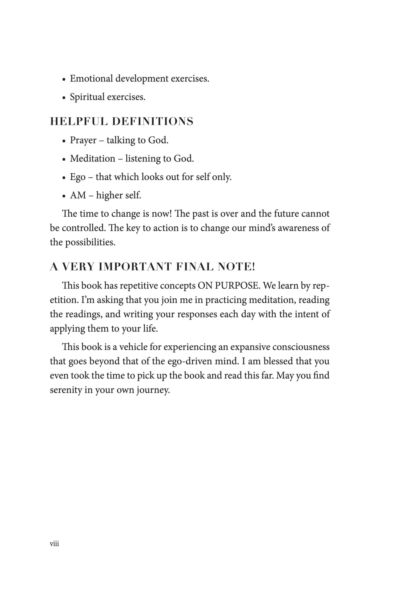 Beginning | Our Mindful Process